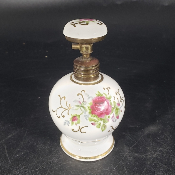 Lady Fair | Accents | Vintage Lady Fair Metal And Porcelain Atomizer ...